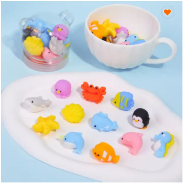 3D Erasers – Sea Animals – Kukoo Kawaii