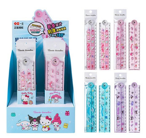 Sanrio 30cm Multifunctional Ruler – Kukoo Kawaii