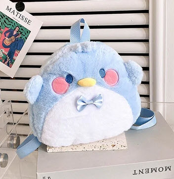 Young Girl Plush Animal Backpack Purse – Kukoo Kawaii